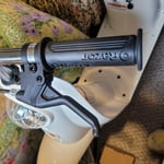 Razor Pocket Mod Euro 24V 250W Electric Motor Scooter, White & Blue (2 ...