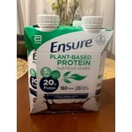 Ensure Vegan Plant-Based Protein Nutritional Drink, Dairy Free, Vanilla ...