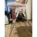 Dream On Me Portable 2-In-1 Table Talk High Chair, Gray - Walmart.com