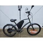 "Hyper Men's 26"" Cruiser Commuter Bike, 7-Speed, Comfort Seat, Gray ...