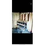 Brower Outdoor Poultry Coop, Galvanized Steel 10-Hole Metal House for ...