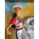 Barbie Sports Toy: Tokyo 2020 Olympic Games Softball Doll with ...
