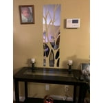 EEEkit 3D Tree Branches Mirror Wall Sticker, Self-Adhesive Acrylic ...