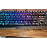 onn. RGB Mechanical Gaming Keyboard with Compact Tenkeyless Design ...