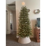 Puleo International Fraser Fir Clear Pre-lit Slim Christmas Tree ...