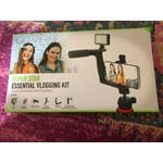 Digipower Super Star Essential Vlogging Kit, with LED Light, Microphone ...