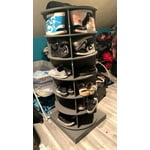 Miniyam 360° Rotating Shoe Rack, 6-Tiers Shoe Rack Organizer for ...
