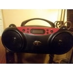 Blackweb Bluetooth CD Player with FM Radio, Red and Black - Walmart.com
