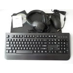 onn. 4-PC Gaming Starter Kit with LED Keyboard, Programmable Mouse ...