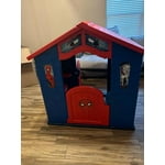 Marvel Spider-Man Plastic Indoor/Outdoor Playhouse with Easy Assembly ...