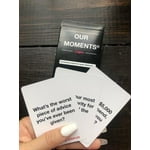Our Moments Couples Conversation Starters Card Game for Couples Date ...
