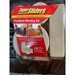 Super Sliders 16 Piece Furniture Slider Multi Pack for All Floor Types ...