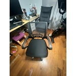 Mind Reader Swivel Office Chair with Wheels, Height Adjustable, Desk ...