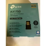 TP-Link AX1750 Nano Wi-Fi 6 Dual-Band Wireless USB Adapter, Travel ...