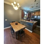 ChVans 60in Farmhouse Solid Wood Dining Bench for 2 3 4 Person, Kitchen ...