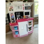 Step2 Great Gourmet Tan and White Plastic Kid Kitchen Playset includes ...