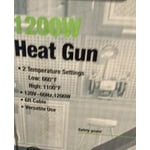 WORKPRO Heat Gun with Dual Temperature, 1200W, Model 2244, Gray, New ...
