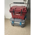 Igloo IMX 24 qt. Rugged Blue Hard Sided Cooler, Lightweight, Heavy-Duty ...