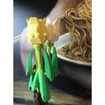 LEGO Iconic Tulip 40461, 3 buildable tulips with adjustable stems ...