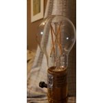 Merkury Innovations A19 WiFi LED Smart Bulb 60W Glass Vintage Edison ...