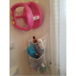 Tub Cubby Kids Bath Toy Organizer, Mesh Storage Net, 14x20, Dry and ...