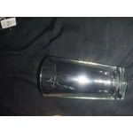 Mainstays 16oz Pint Glass Clear Drinking Glass for Water, Juice ...