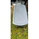 Sterilite 50 Gallon Tote, Extra-Large Plastic Storage Bin with Snap-on ...