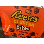 Reese's Cluster Bites Peanut Butter, Caramel and Peanuts Candy, Bag 7 ...