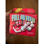 Fill or Bust Card and Dice Game - Family Fun for All Ages - Ideal for ...