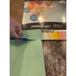 Astrodesigns Pastel Colored Cardstock Starter Pack, 12" x 12", 65 lb ...