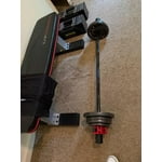 CAP Barbell 47 In. Olympic EZ Curl Bar with Collars, 200lb Capacity ...