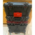 Hyper Tough Hyper Stack Interlocking Storage Crate, Black, Stackable ...