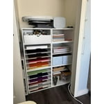 Simply Tidy White Modular Panel Cube - File Organizer & Desk Shelves ...