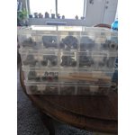 6 Pack: Bead Storage Box with Adjustable Compartments by Bead Landing ...