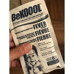 BeKoool Cooling Gel Sheets for Kids, Fever Discomfort Relief, 6 Count ...