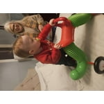 Radio Flyer Inchworm - Classic Bounce and Go Toddler Ride-On Toy, Pink ...
