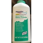 Equate Baby Pure Cornstarch Baby Powder with Aloe and Vitamin E, 22 oz ...