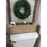 Better Homes & Gardens Beige Oval Rattan Caddy - Walmart.com