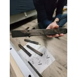 Castle Place Full Size Metal Platform Bed Frame, Modern Geometric Slat ...