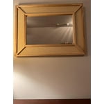 Better Homes & Gardens 18" x 24" Rectangle Woven Rattan Frame Wall ...