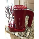 Galanz 5-Speed Lightweight Electric Hand Mixer with Dough Hooks ...