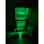 Minecraft Creeper Mini Fridge 8L - Gaming Cooler with 2 Doors, Ambient ...