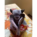 "Ty Beanie Baby, Batty the Ty-Dye Bat, Vintage Collectible, Mint with ...