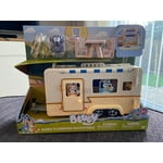 Bluey Campervan Adventure Playset with Jean Luc Figurine, 8 pc ...