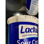 Lact-Aid Lactose-Free Sour Cream 16 oz with Enzymes for Easy Digestion ...