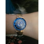 Seno Women's Watch Fashion Ocean Crystal Ladies Quartz Wristwatches ...