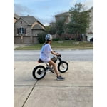 VIRO Rides Electric Mini-Bike 25.2 V Cafe Racer Powered Ride-On with ...