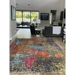 Nourison Celestial Abstract Sunset 5'3" x 7'3" Area Rug, (5x7 ...