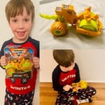 Monster Jam, Official Rolland Dirt Squad Steamroller Monster Truck with ...