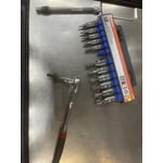 Crescent Torx Bit Socket Set, 1/4 and 3/8 in. Drive, SAE 6 Point, 12 pc ...